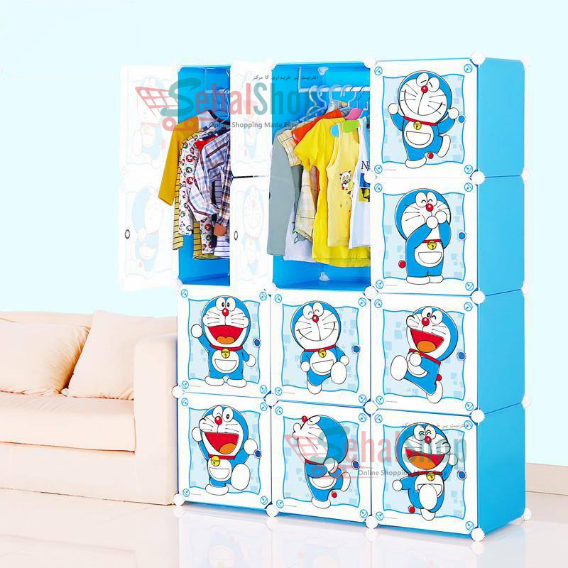 12 Cube Doraemon Storage Cabinet With Hanger Option Buy Online At Best ...